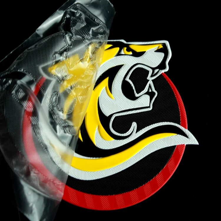 Custom Lenticular 3d Metflex Tpu Football Club Logo Metallic Heat ...