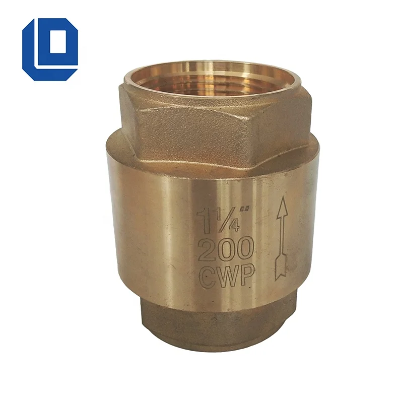 Brass Inline Npt Thread Check Valve - Buy High Qualty Professional Oem ...