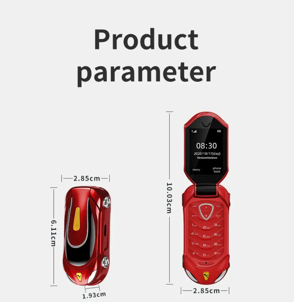 2022 Small Mini Flip Mobile Phones Unlocked Cheap Cell Phone Without ...