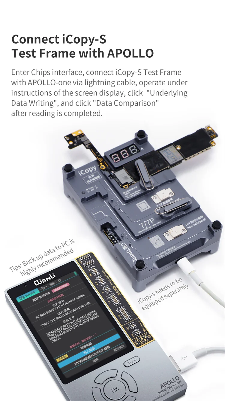 Qianli Apollo 6-in-1 Battery & True Tone Repair Tool - OEM | Wholesale