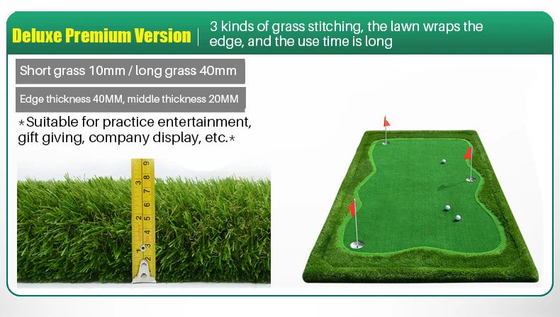 Pgm Gl006 Custom Mini Golf Course Artificial Grass Putting Green Mat ...
