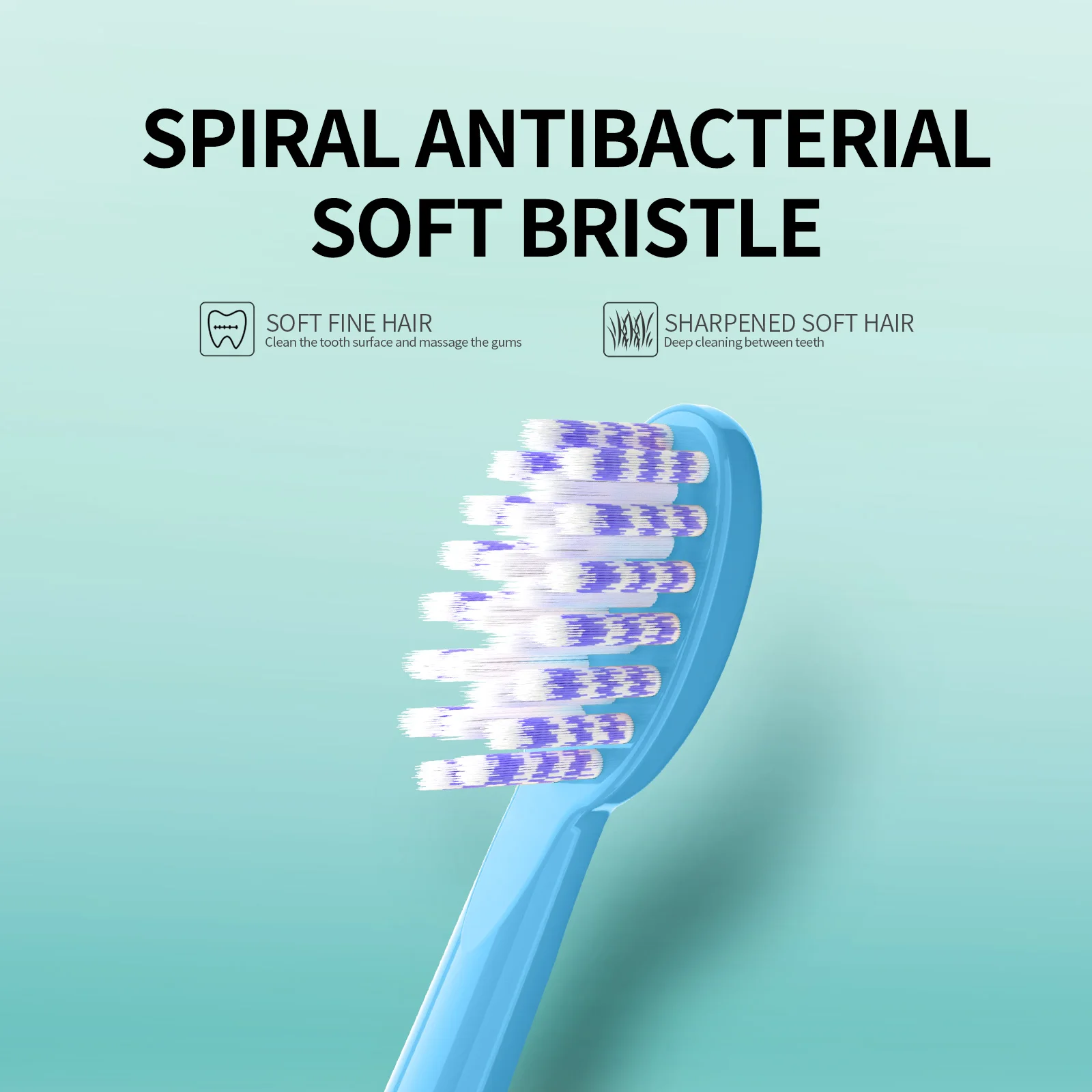 Adult Rechargeable Usb Ultrasonic Electric Toothbrush Efficient Dental ...