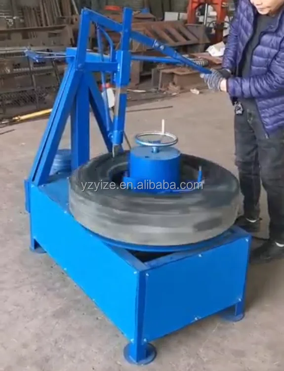 Waste Strip Tire Sidewall Car Tire Cutting Recycling Machine