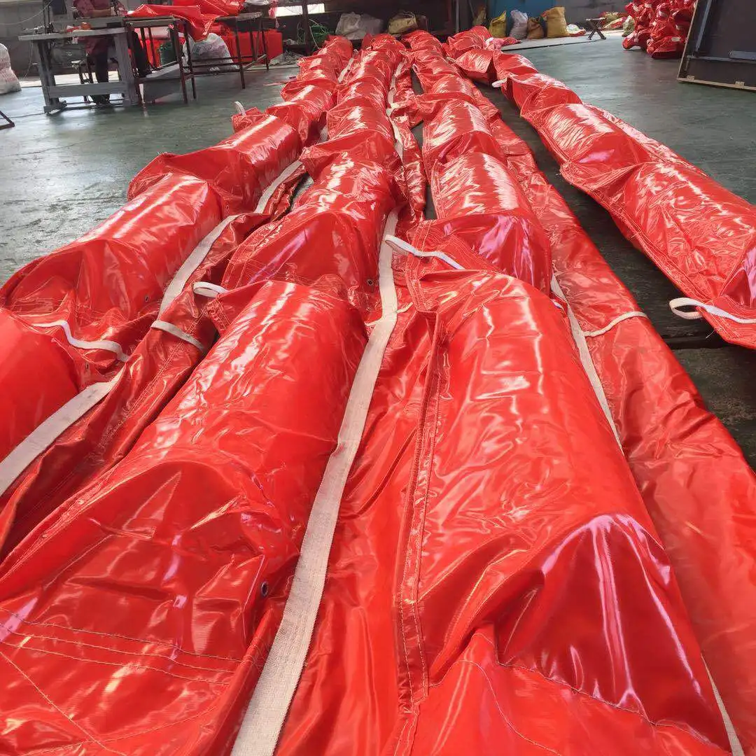 Oil Spill Pvc Boom Permanent Floating Boom Self-floating Oil Boom - Buy ...