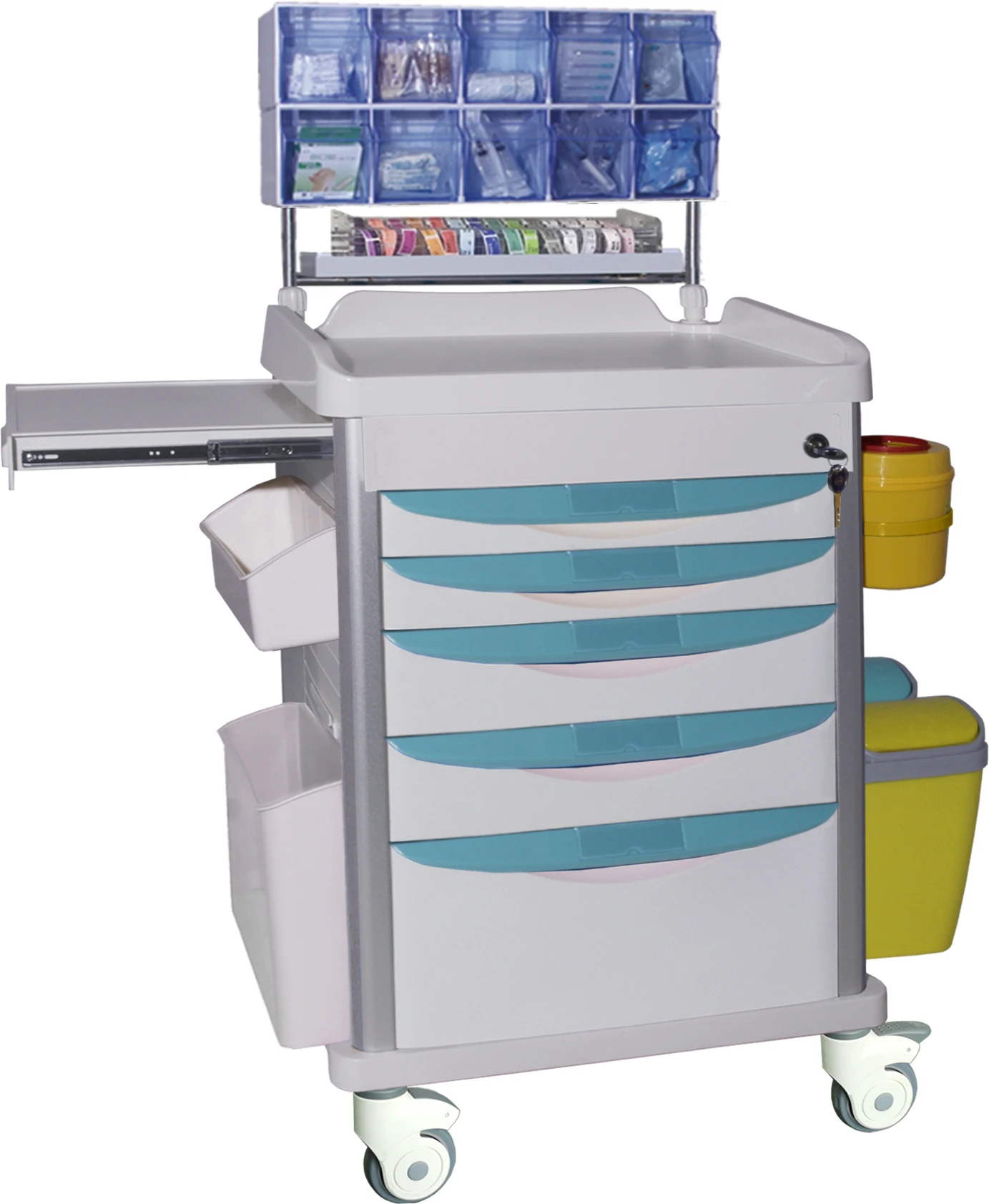 Abs Medical Device Trolley Abs Medical Trolley Emergency Care Trolley ...