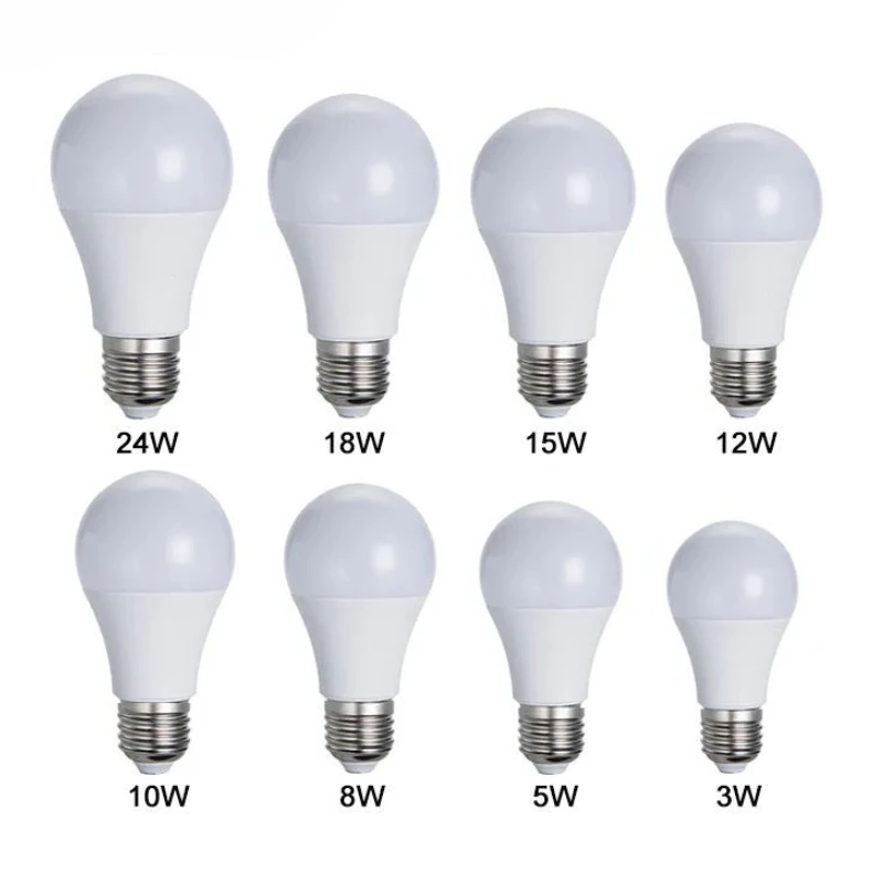 Skd Led Bulbs Price List 3W 5W 7W 9W 12W 15W 18W E27 B22Led Bulb Driver ...