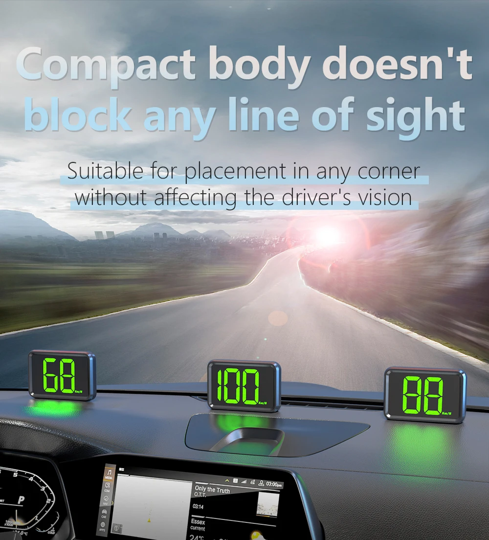 X1 GPS Digital Speedometer - Clear Fault Code & Big Font