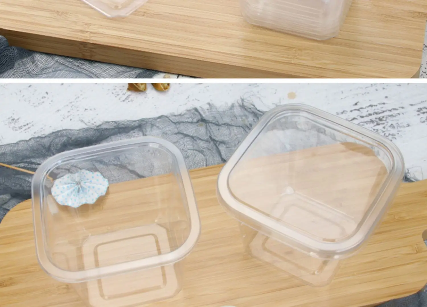 Wholesale Mousse Cake Box Fruit Packing Box Baking Packaging Cup ...