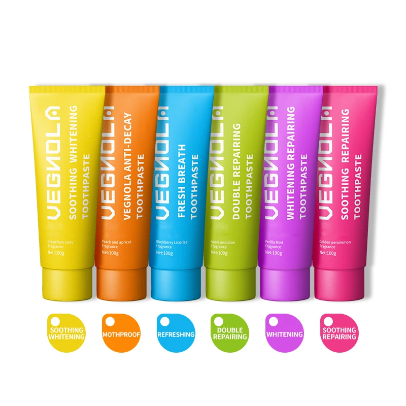 Oem Odm 100g Anti Sensitive Multi Effect Gum Care Whitening Fruit Mint ...