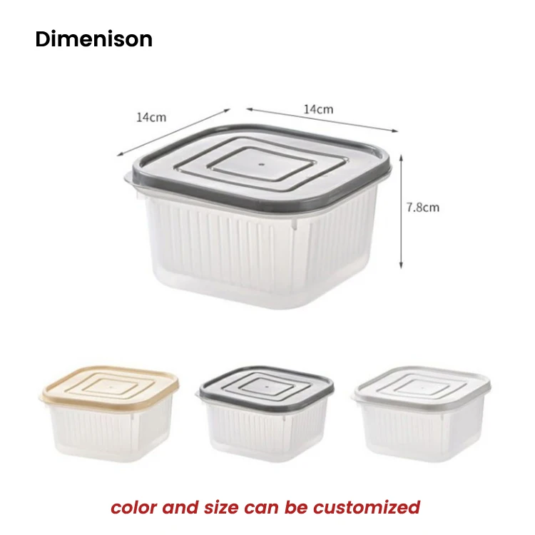 Fresh Preservation Vegetable And Fruit Kitchen Storage Box With ...