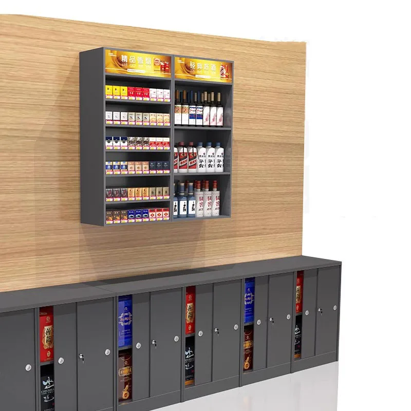 Meicheng Smoke Shop Store Fixture Display Cases Smoking Case Liquor ...