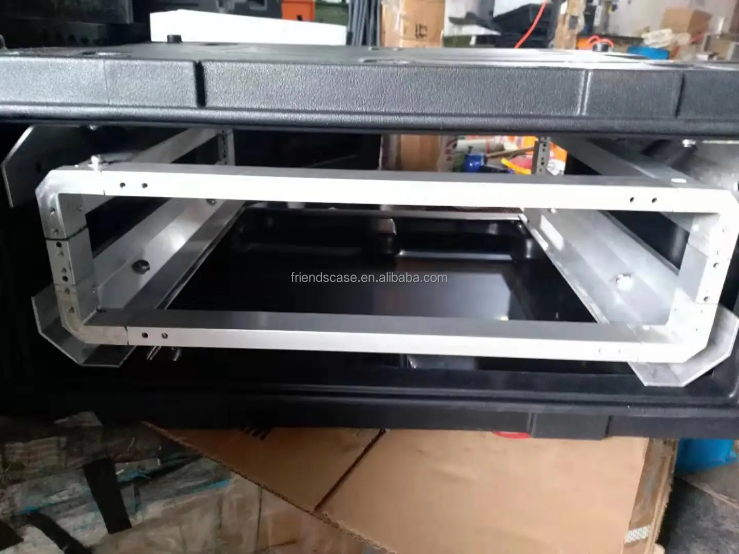 Tricases RU020 19 Inch Rack Case 2u Hard Plastic Shockproof for Flight ...