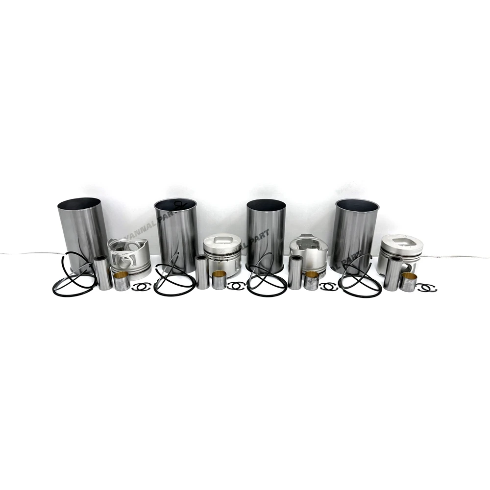 4be1 Cylinder Liner Kit For Isuzu Diesel Excavator Tractor Truck Engine ...