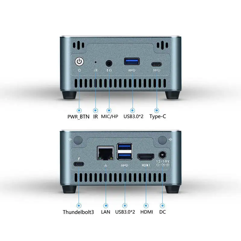 Customized I3 I5 I7 Fanless Mini Computer Barebone Ops 6th 11th Gen Ops ...