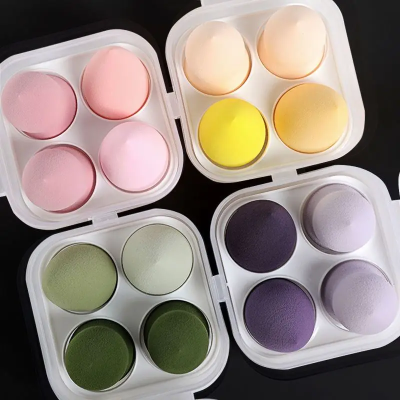 4pcs/box Beauty Sponges Set - Perfect for Makeup Blending