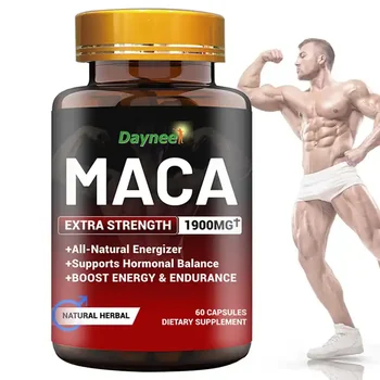 Male Kidney Tonifying Capsules Health Herbal Maca Root Booster Energy ...