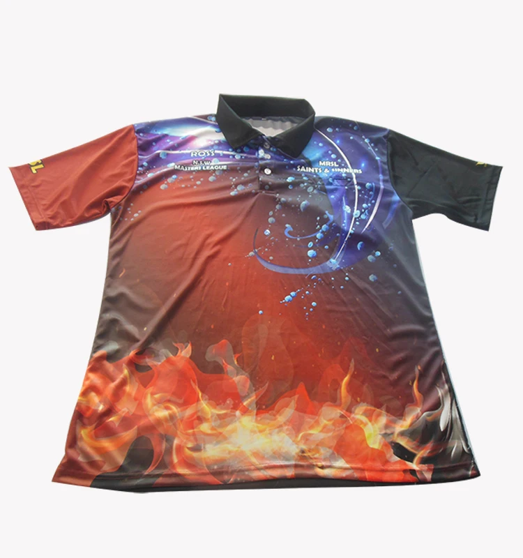 Hot New Design Custom Sublimated Racing Polo Team Sports Racing Shirt ...