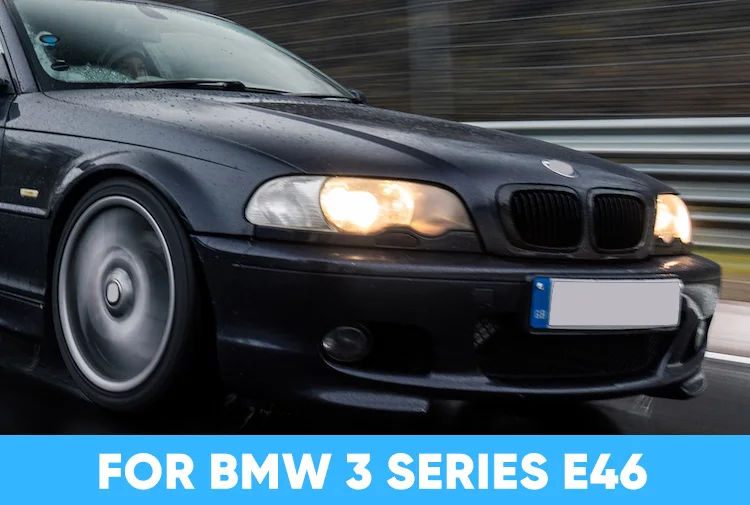 Front Bumper Single Bar Grilles For Bmw 3 Series E46 Wholesale Price ...