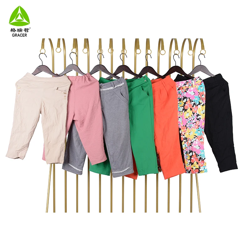 Wholesale B Grade Used Women'S Pants Second Hand Trousers Branded ...