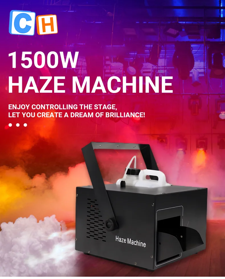 Ch 1500w Automatic Fog Machine With Remote Controller,Industrial Fog ...