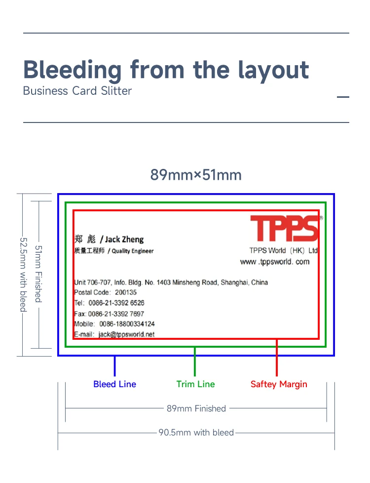 Tpps Pfc100 Automatic Name Card Slitter Business Card Cutting Machine ...