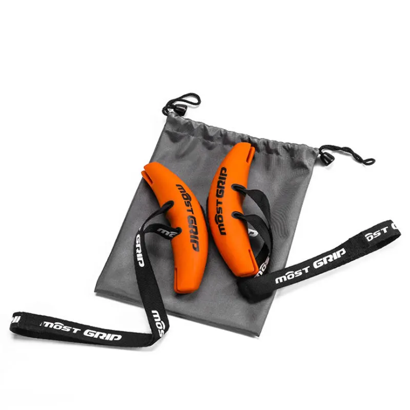 TPE Handle Grip Soft Touch Weightlifting Pull-Up Most Grip Fitness ...
