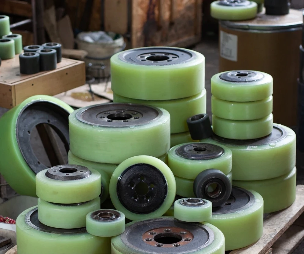 Payload 150kg 6 Inch AGV Wheels - Heavy Duty Mecanum Wheels