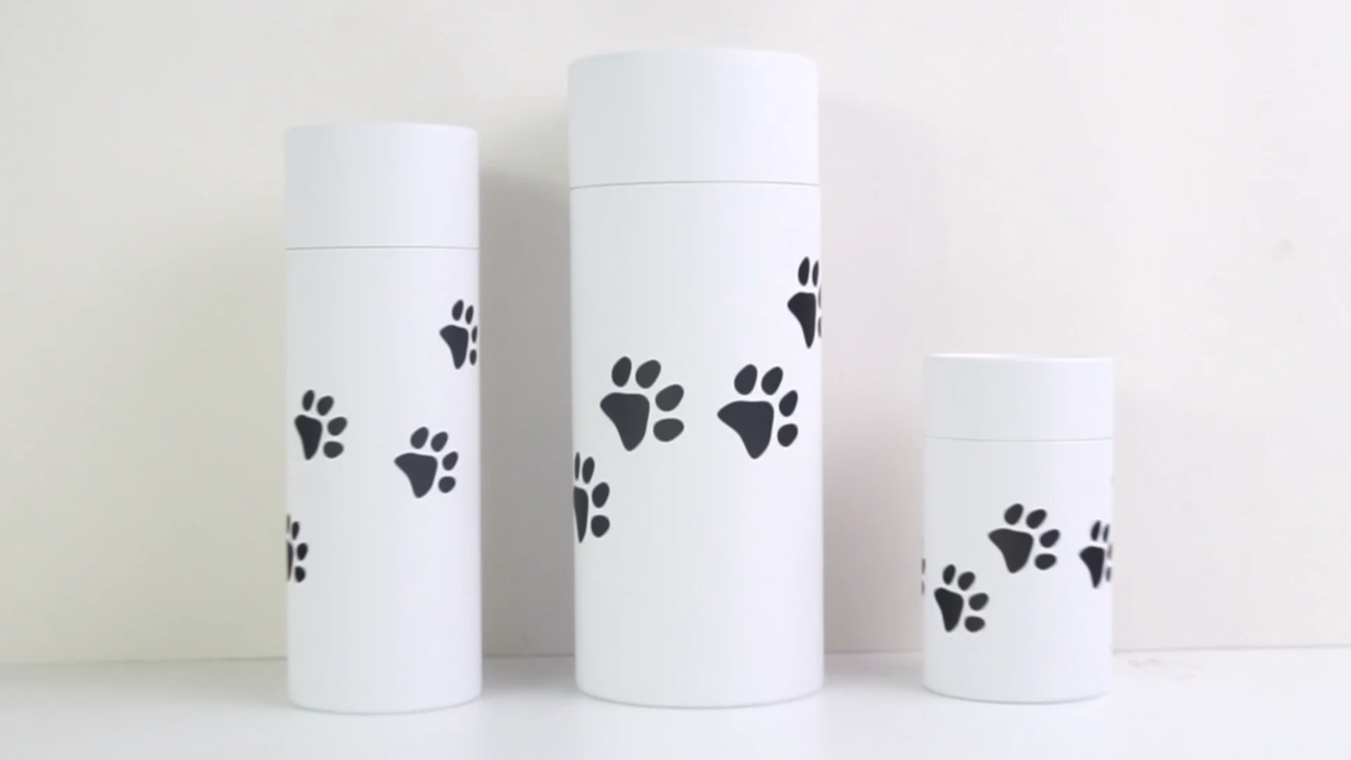 Eco Friendly Biodegradable Paper Scattering Tubes Bio Cremation Urns ...