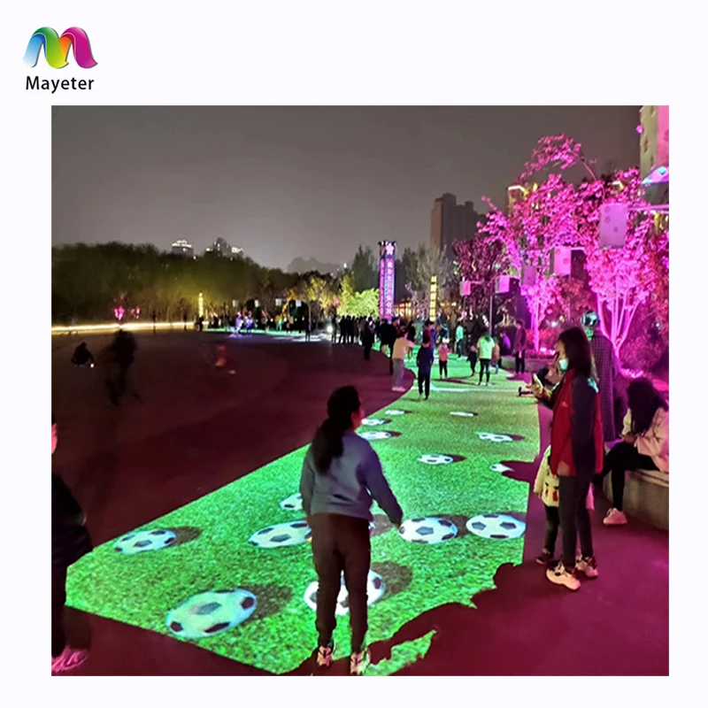 Outdoor Digital Floor All-in-one 3d Mapping Projection Interactive ...