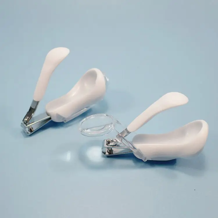 Baby Nail Cutting Tools Stainless Nails Clipper Cutter With Magnifier ...