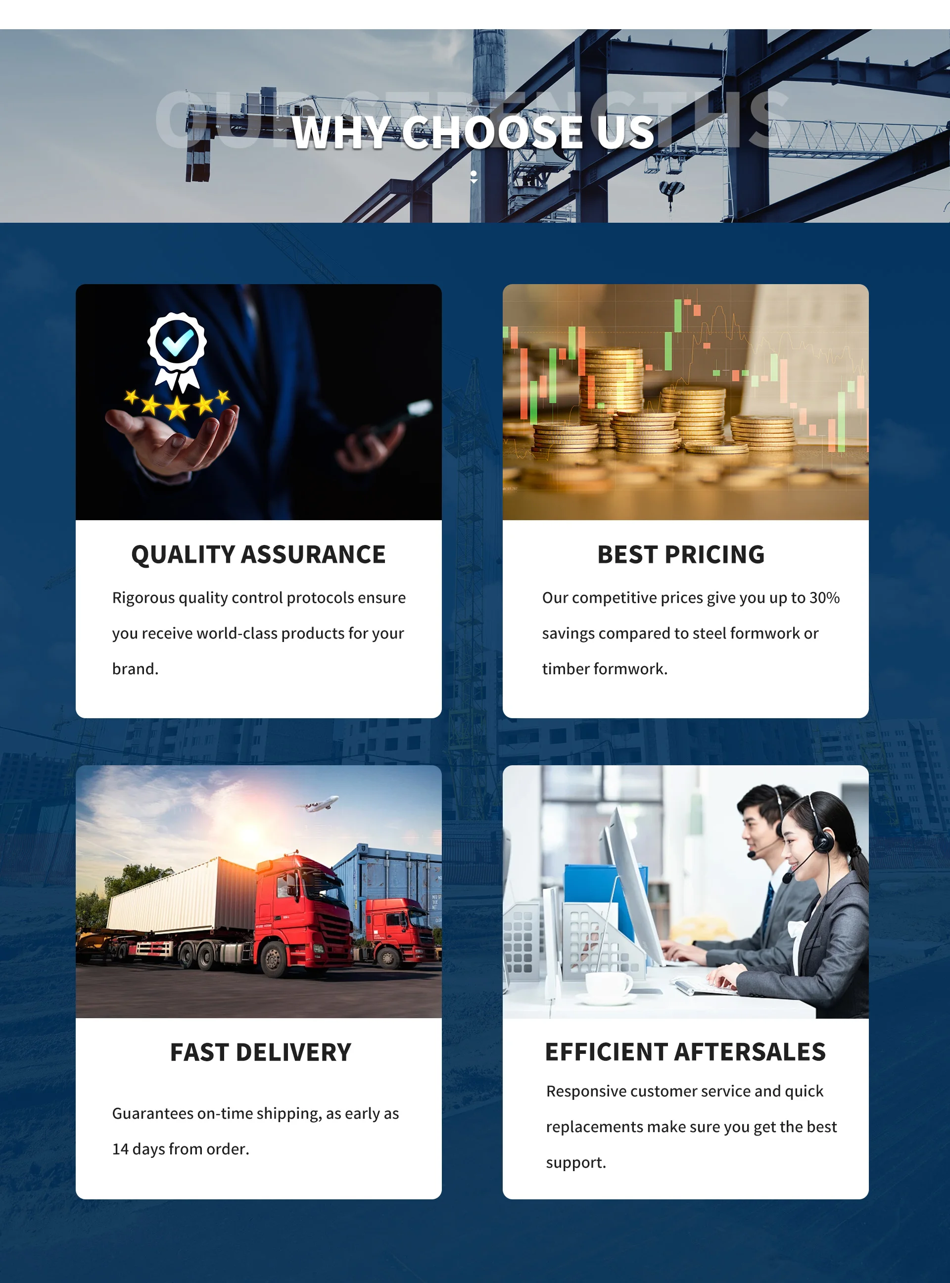 HFSY Wholesale Plastic Formwork for Underground Pipe Galleries