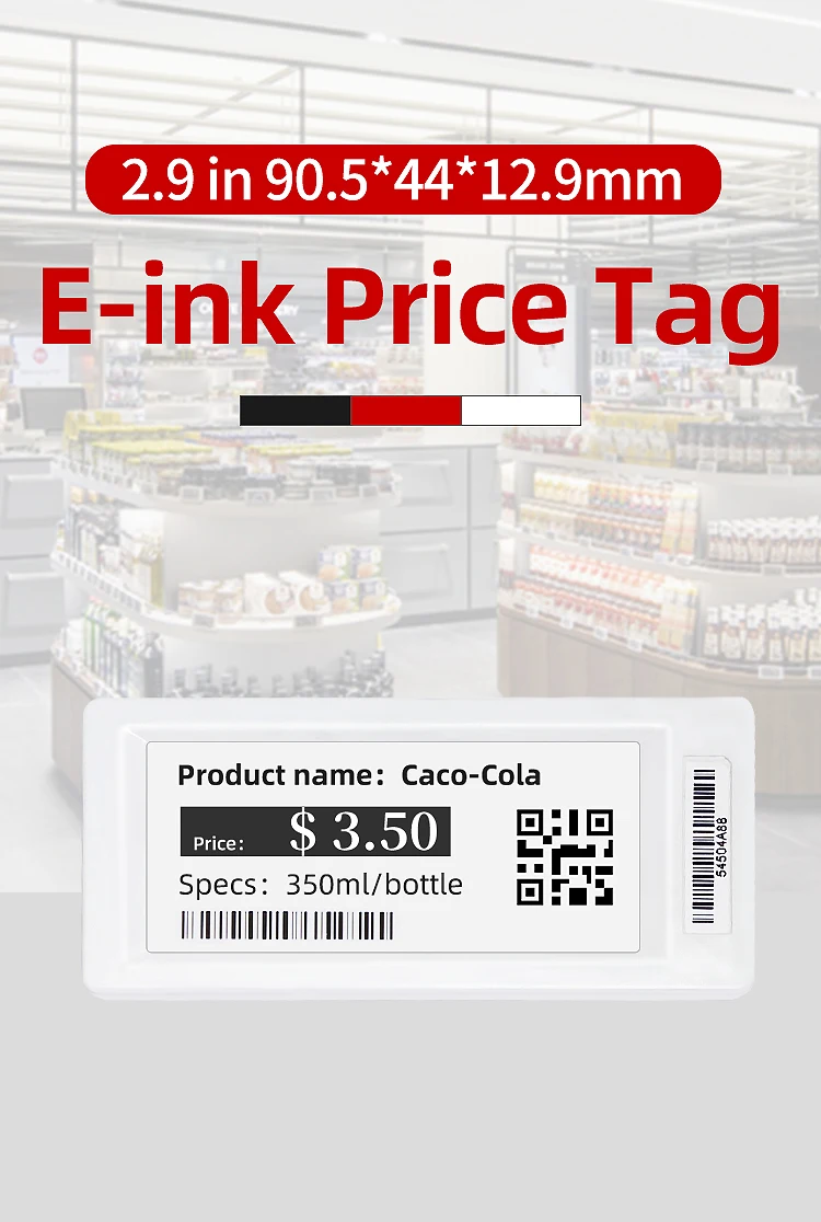 High Quality High Level Supermarket Electronic Price Tag Of Goods Mini ...