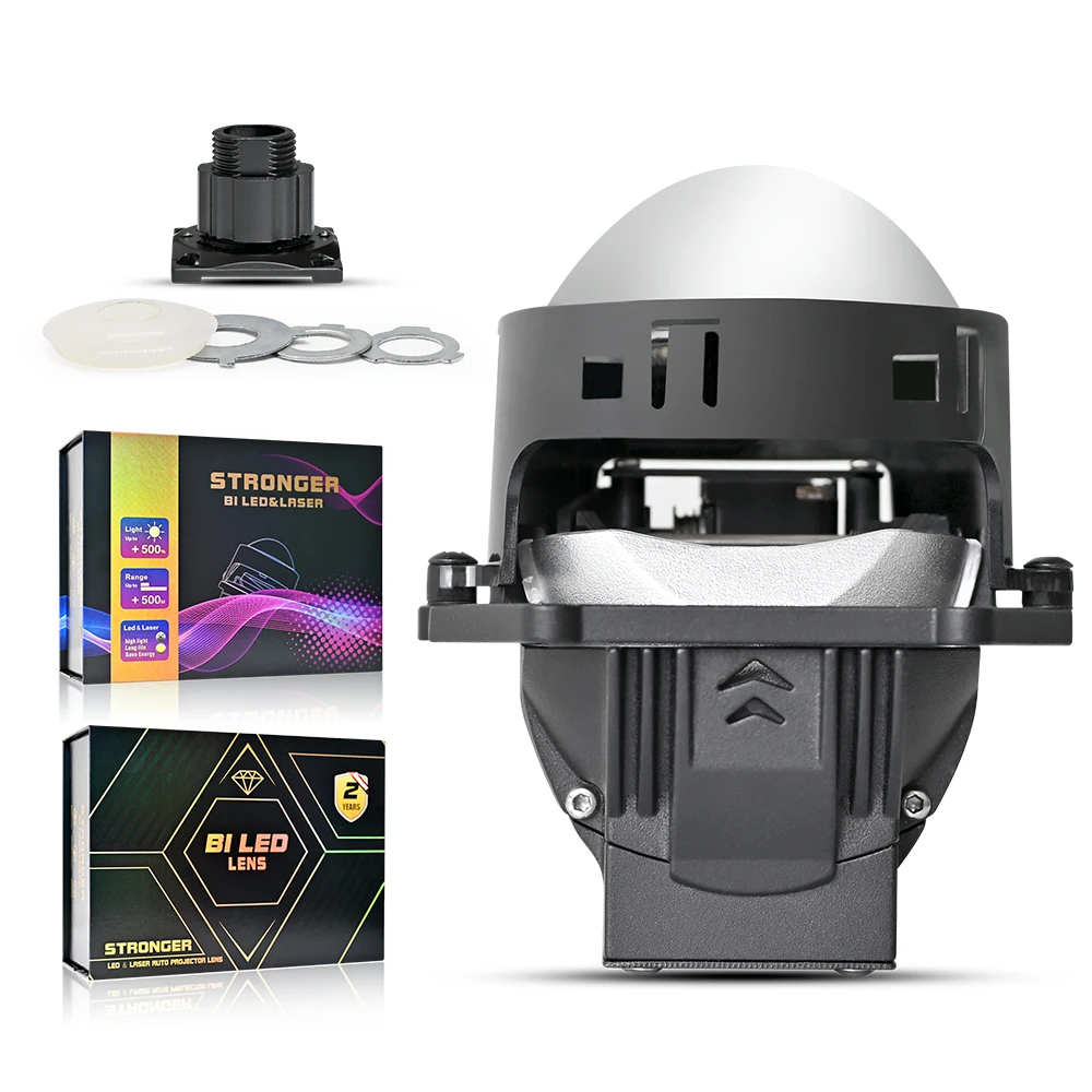 Factory Bi Led Lens Car Led Headlights Projection Lamp 3-inch Lens 12+6 ...