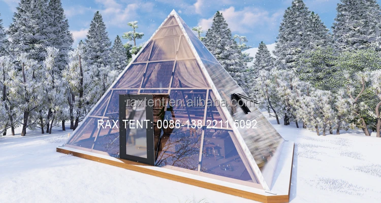 RAX TENT 6m - Luxury Glamping Hotel Tent with Pyramid Shape