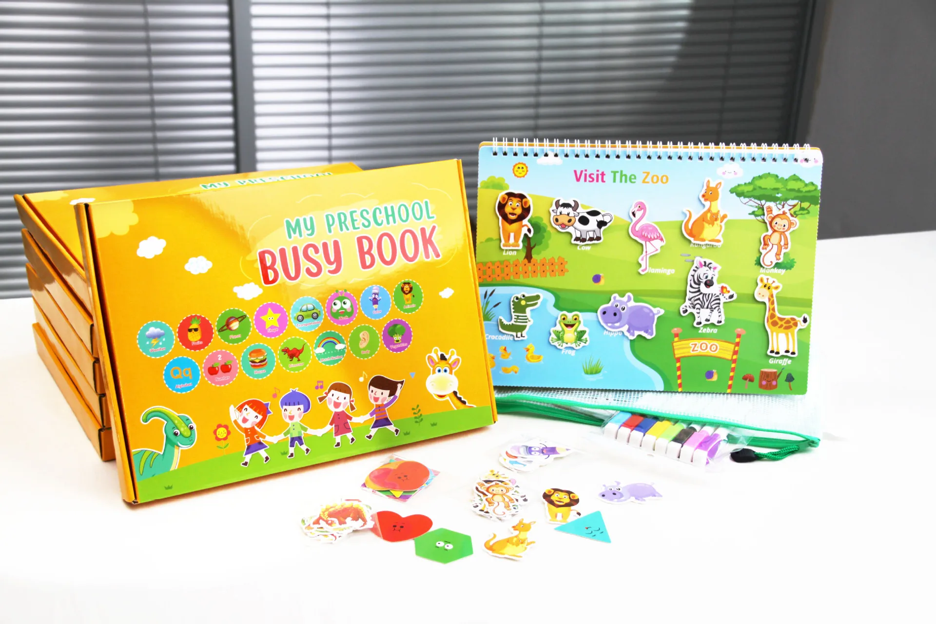 GEYU Custom Different Theme Montessori Busy Book Activities Toys ...