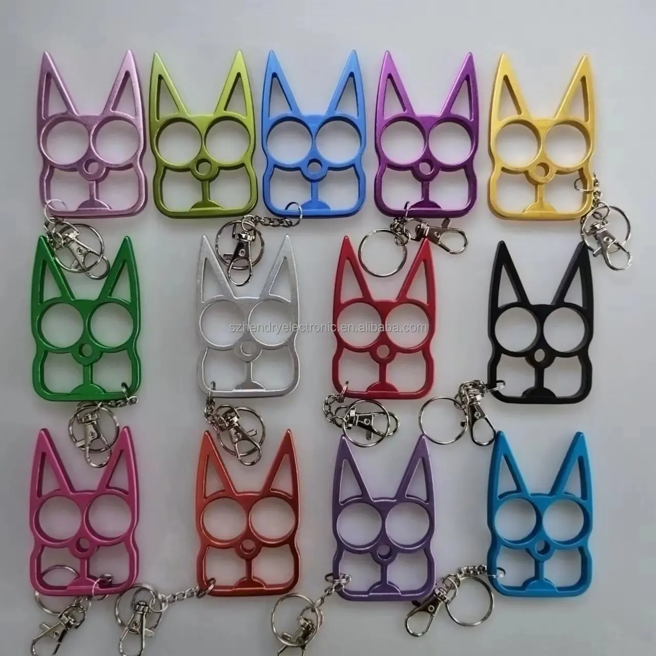 Wholesale Cat Ear Keychain - Multi Colors & Functionality