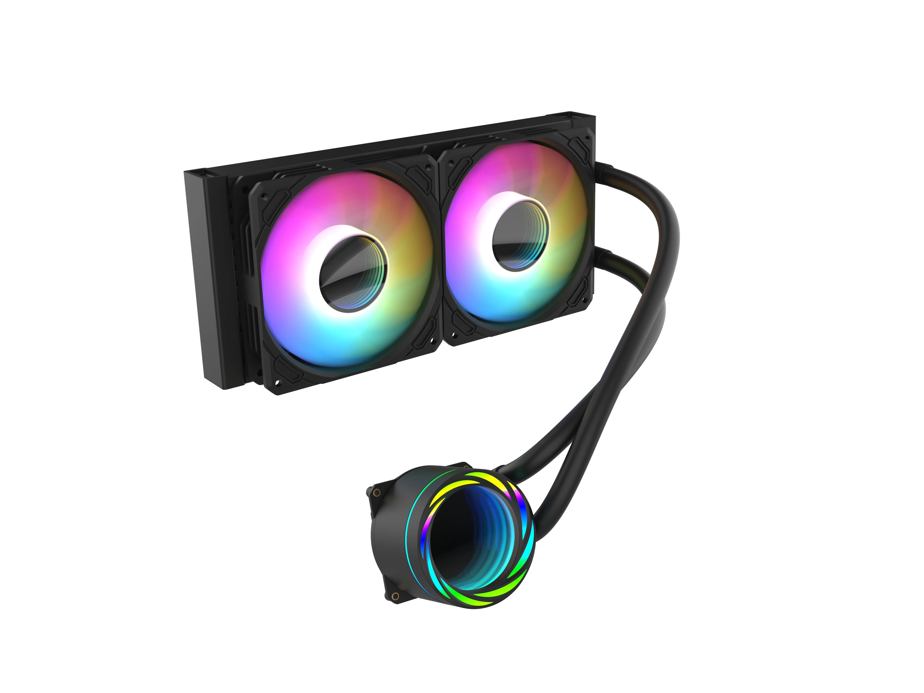 Cpu Water Cooling 240mm Argb Aura Sync Liquid Cpu Cooler Water Cooling ...