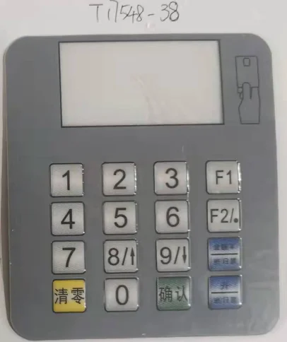 Fuel Dispenser Keypad Gilbarco Type 3m Keyboard Membrane For Gas ...