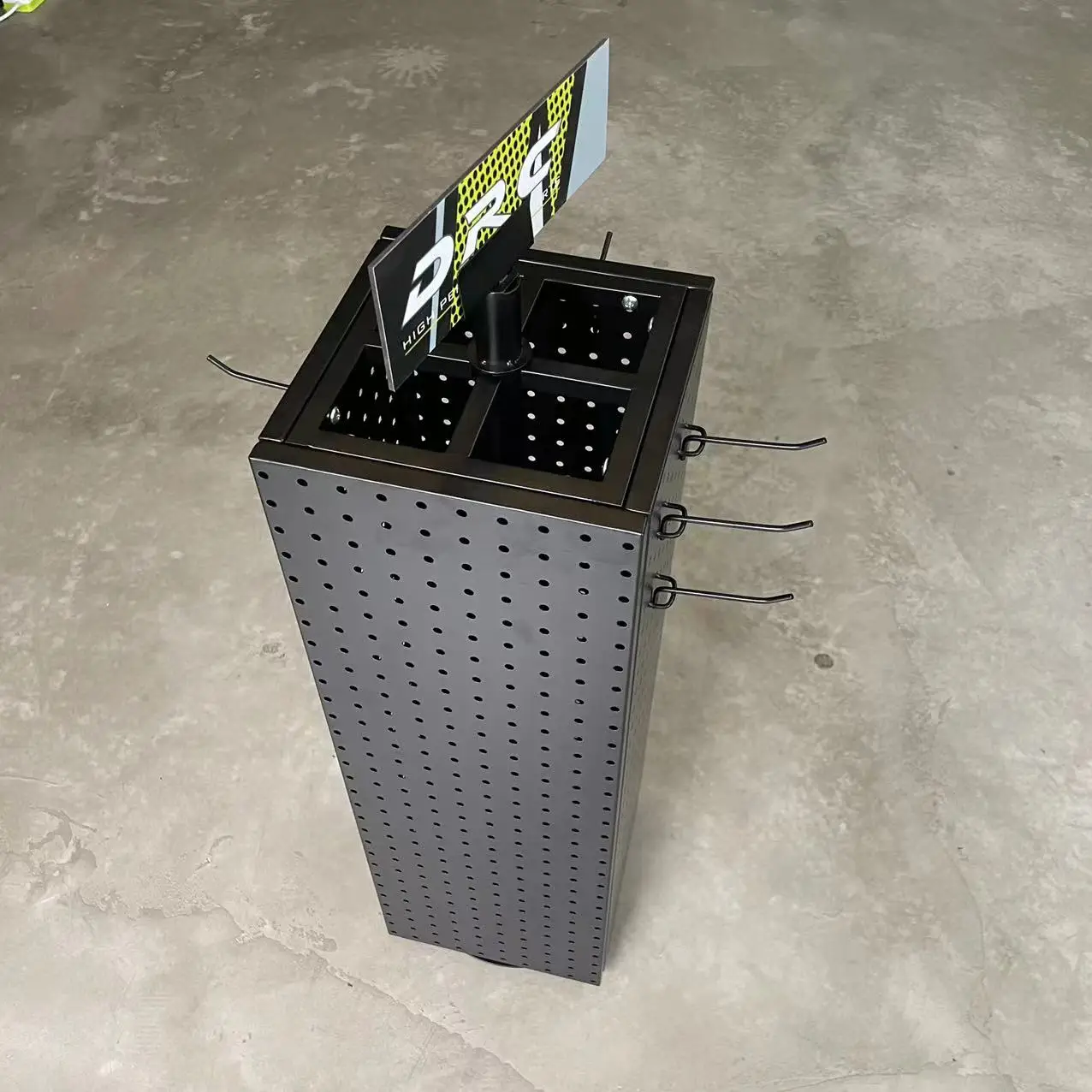Mingtang Metal Pegboard Sneaker Keychain Display Stand, Customizable ...