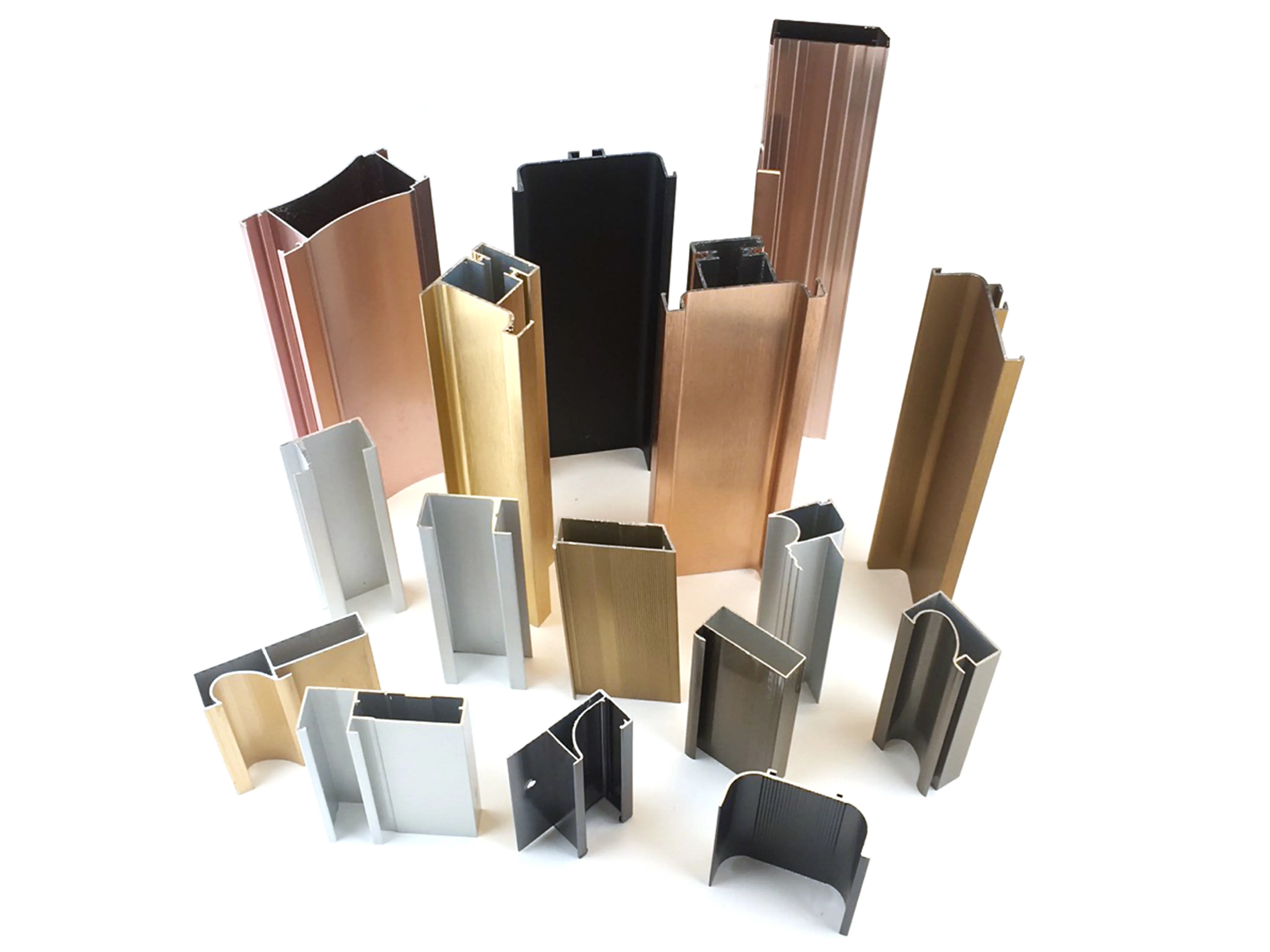 Aluminum Profile Glass Door Frame for Wardrobe & Closet