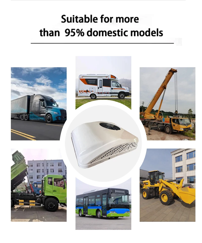 Rooftop Rv Tractor Heating And Cooling 12v 24v Air Conditioner - Buy ...