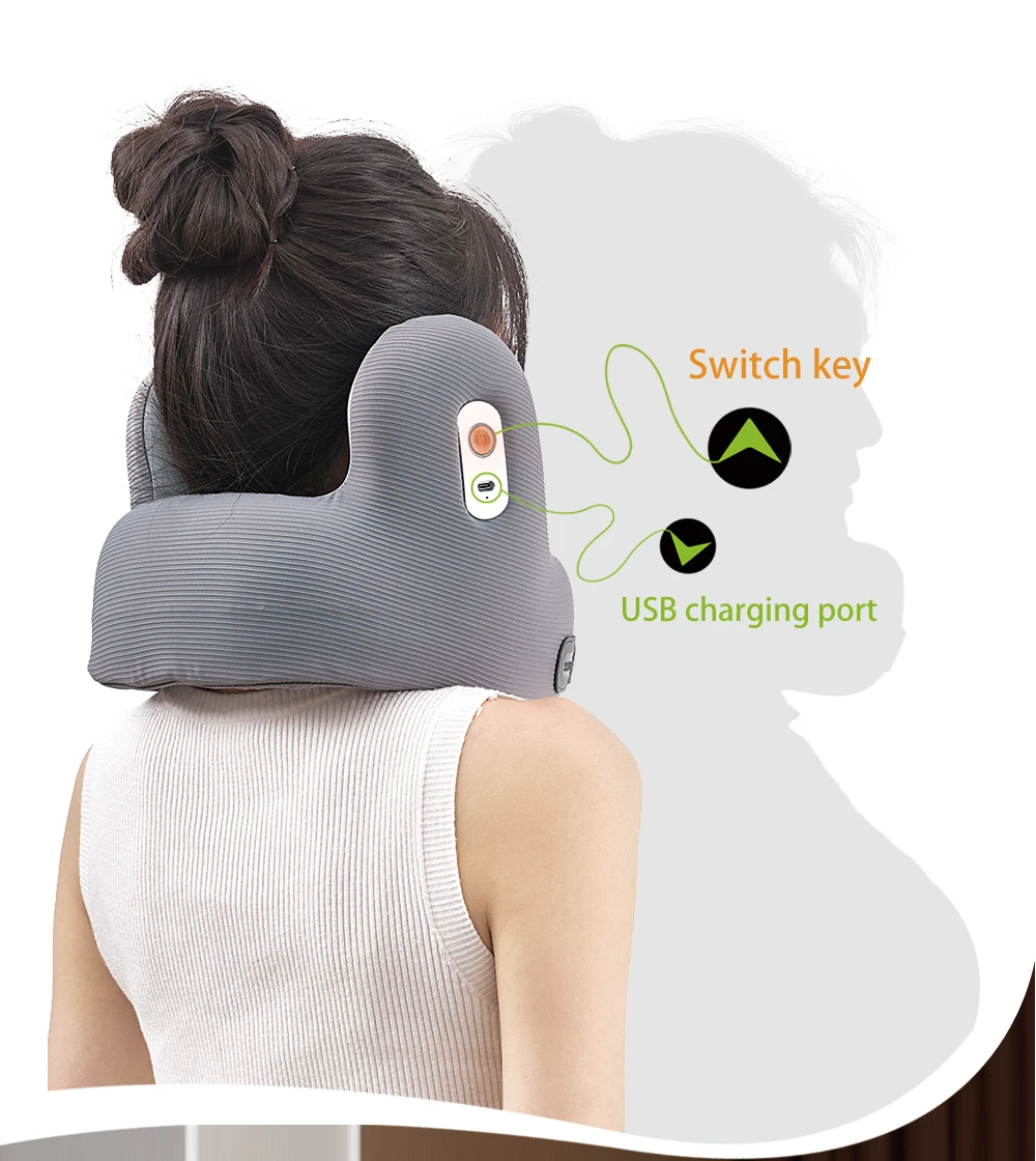 Hot Sell Concave Neck Pillow - Memory Foam with Bluetooth