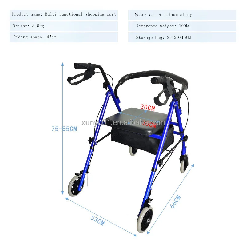 Alibaba.com: 4-wheeled adult roller skater walkers and wheelchair ...