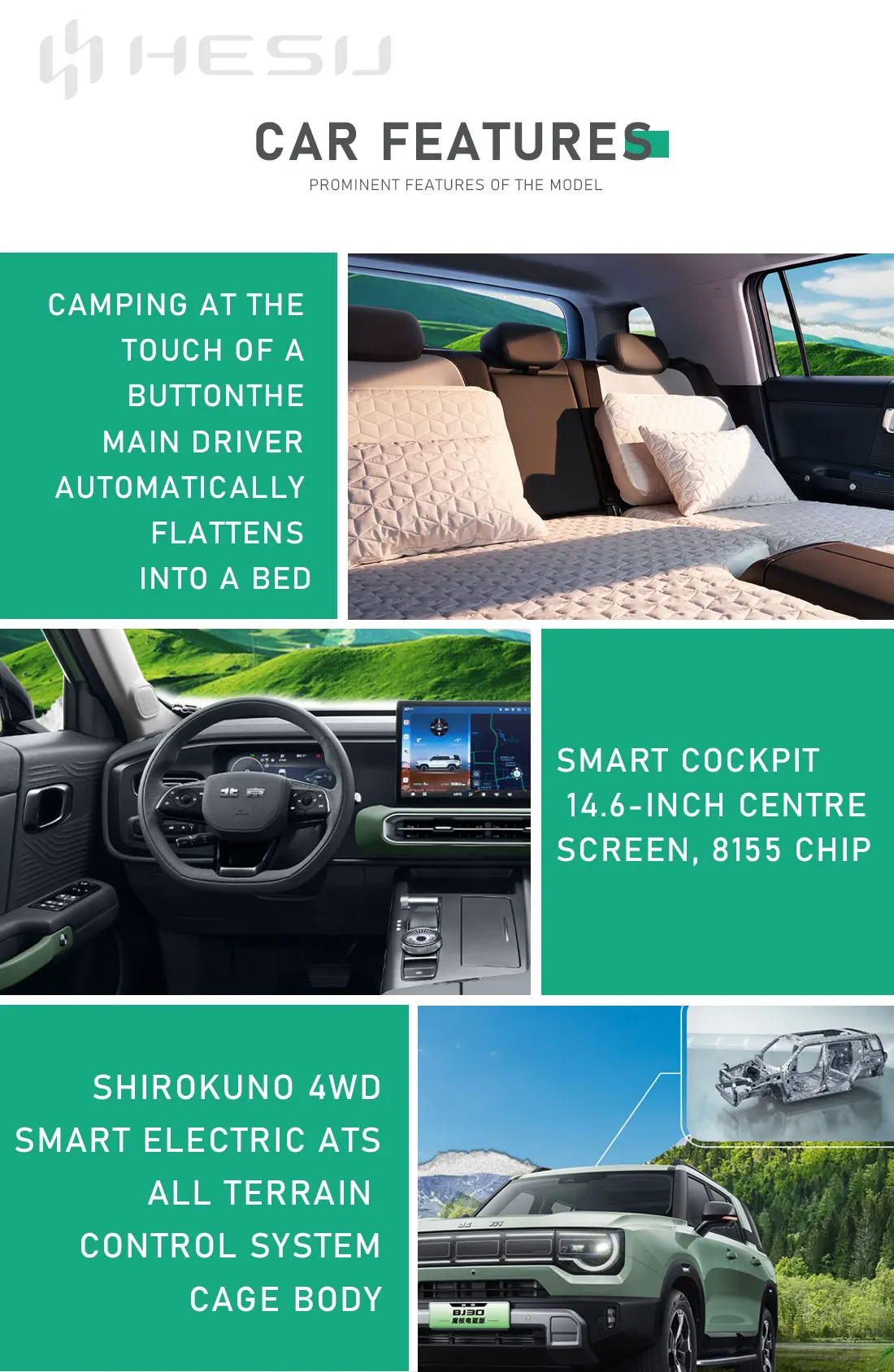 2025 Baic Beijing BJ30 1.5T Hybrid SUV - Best off-Road Vehicle