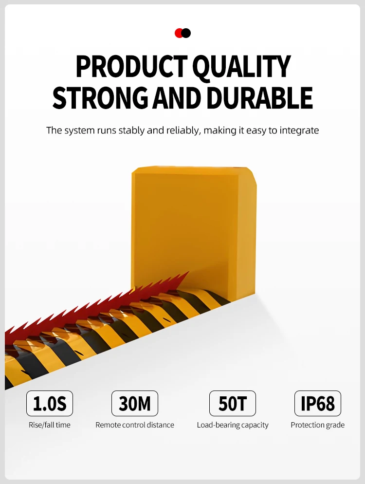 Electric Remote Control Hydraulic Tire Killer Traffic Barrier Road ...