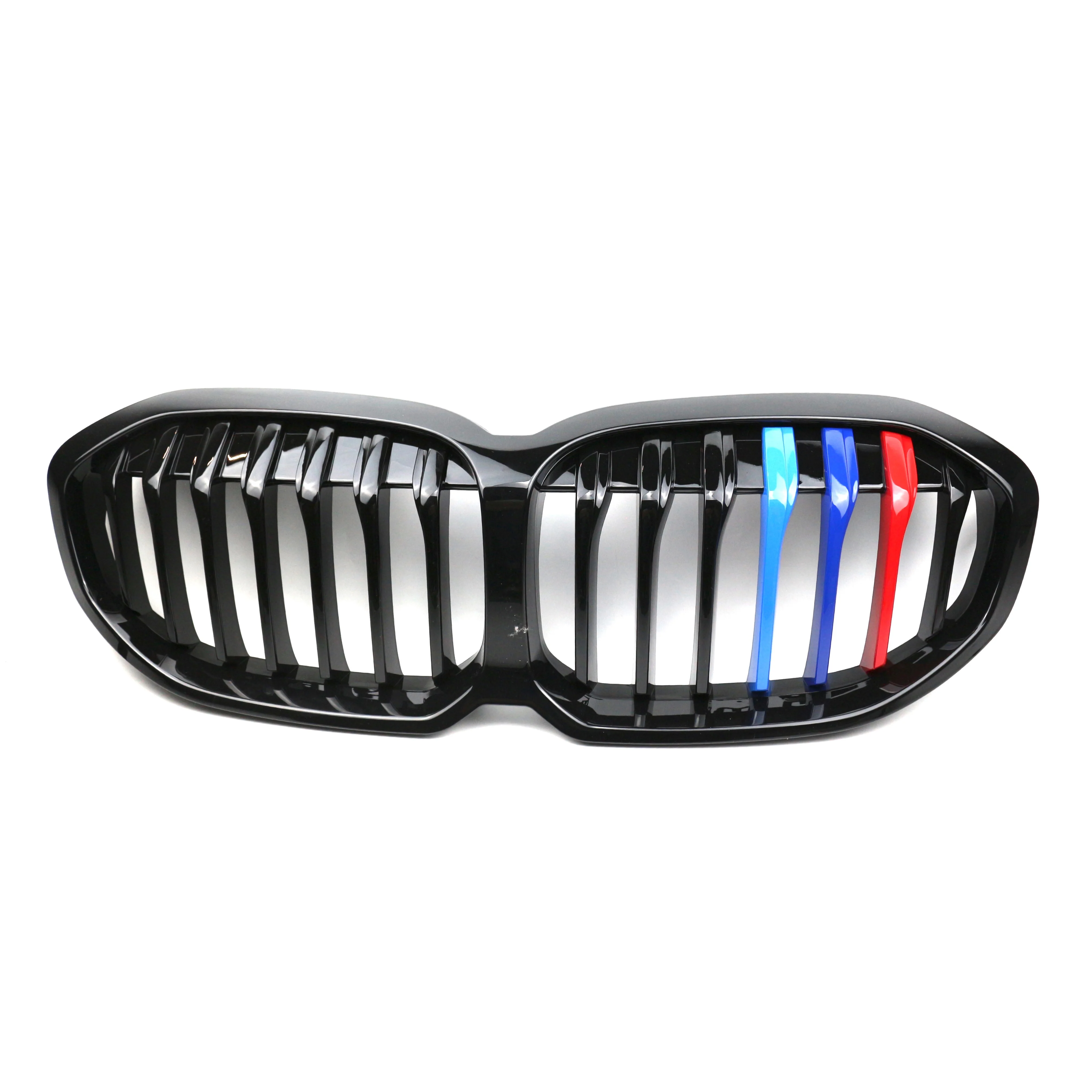Tricolor Single Slat Front Grille Car Parts Hood Grille Racing Bumper ...
