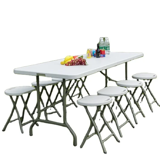 Banquet Buffet Hdpe Folding Table With Folding Legs For Garden - Buy ...