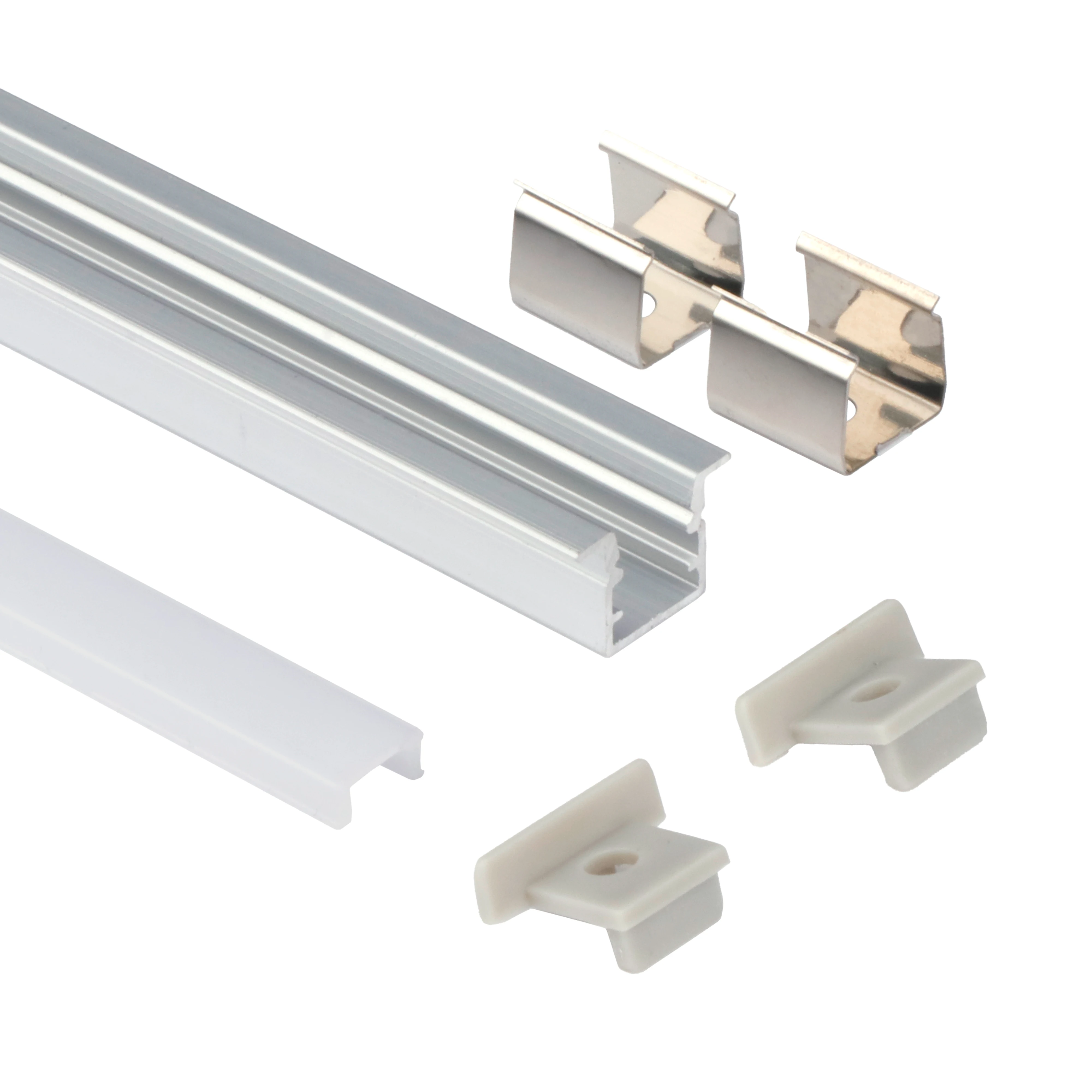 Recessed Mounted Led Aluminium Profile Lighting Anodized Aluminium ...