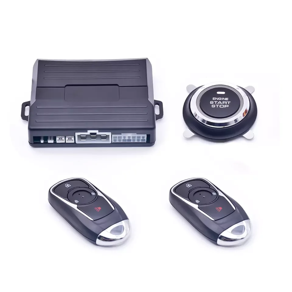 Universal Auto Start Stop Keyless Entry System Engine Start Alarm ...