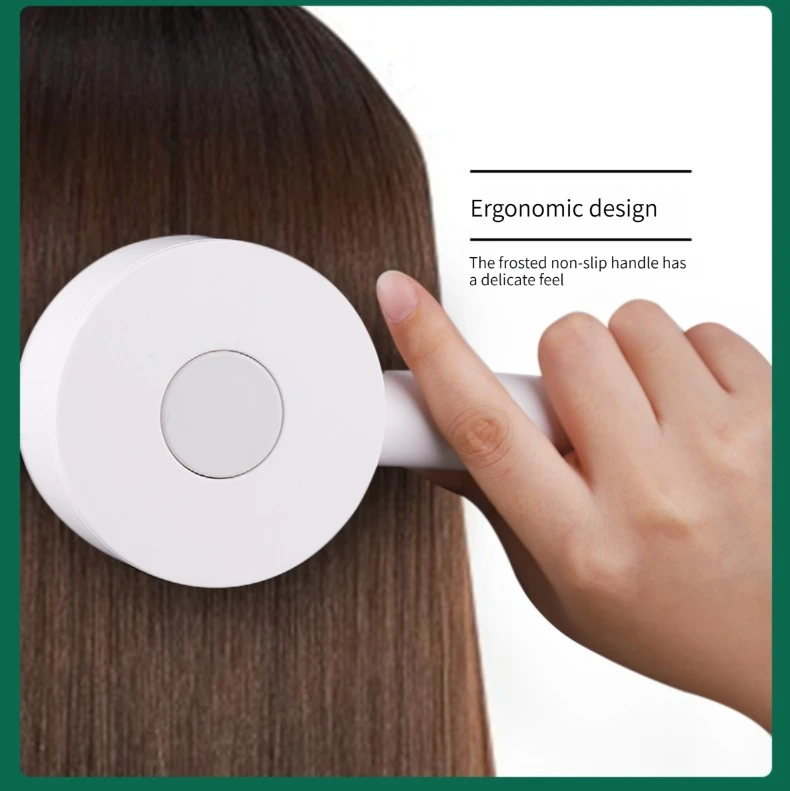 Private Label Hair Combs One Button Clean Comb Hair Straightener ...